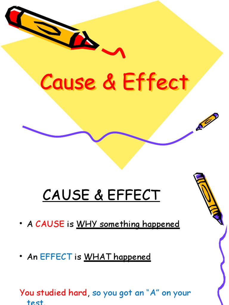English 4 Cause and Effect | PDF