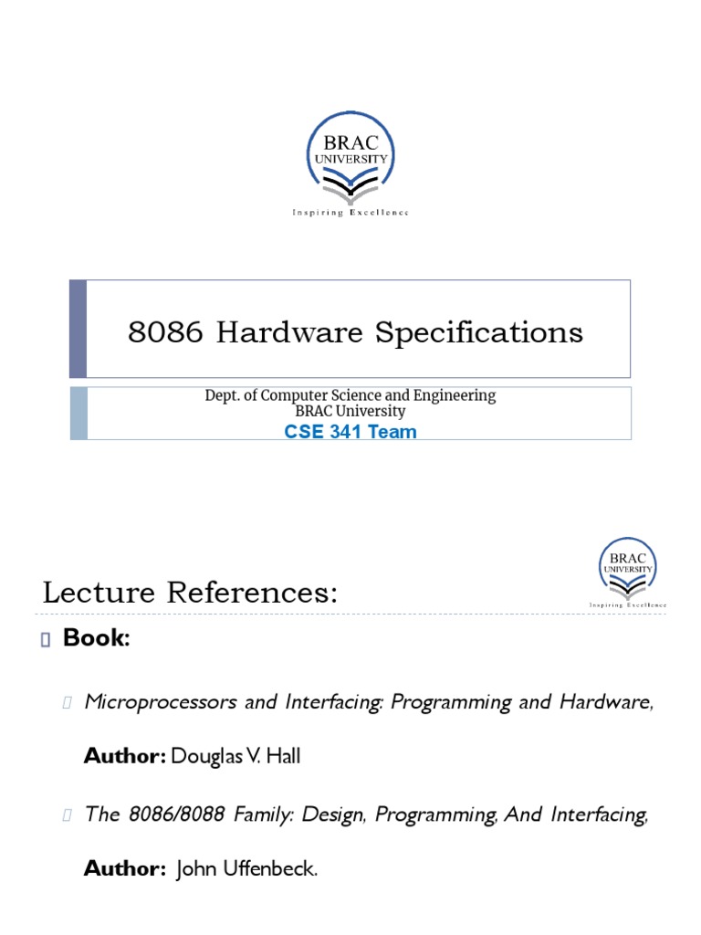 Lecture-5 (8086 Hardware Specifications - Pin Specification and Timing ... Lecture-5 (8086 Hardware Specifications - Pin Specification and Timing ...