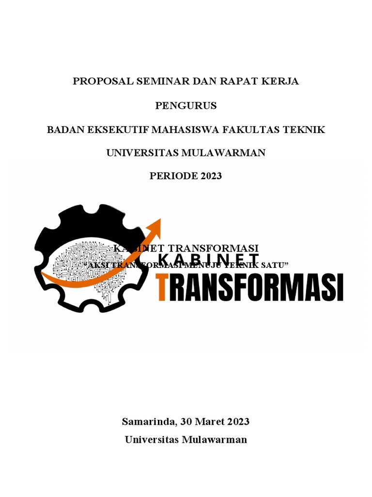 Proposal RAKER BEM 2023 | PDF