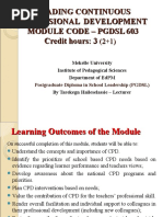 RCOT CDF Pillars and Standards Into CPD Reflection | PDF | Occupational ...