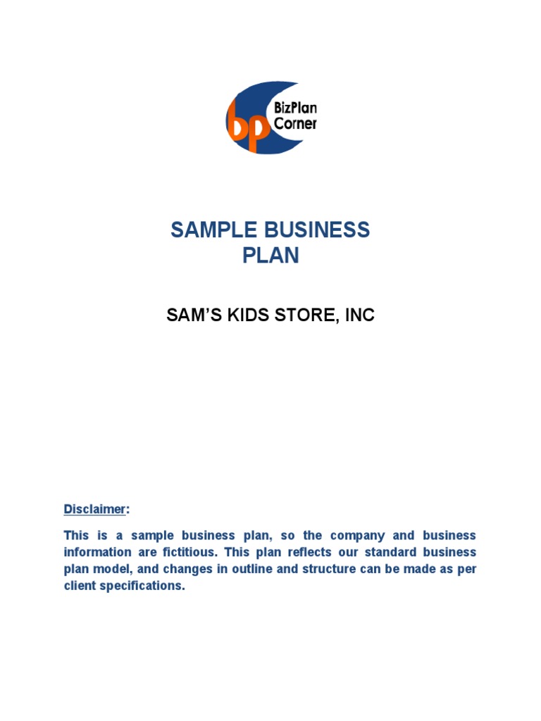 Retail Kids Wear Store Business Plan | PDF | T Shirt | Pricing