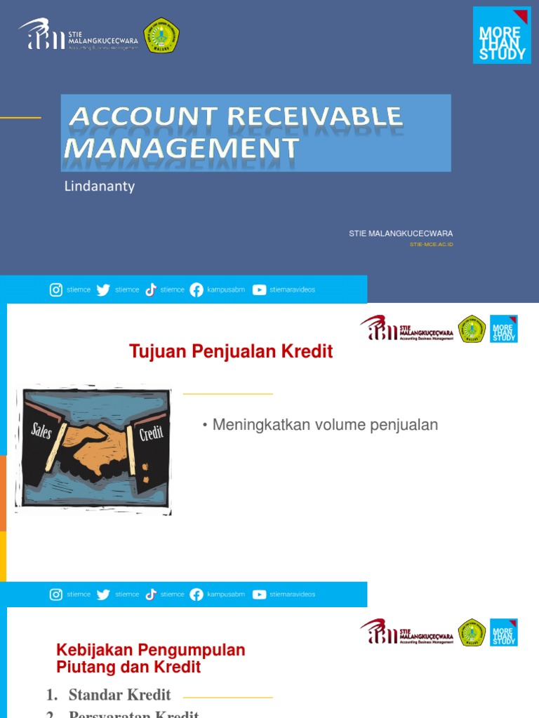 Account Receivable Management | PDF | Pengelolaan Keuangan & Uang