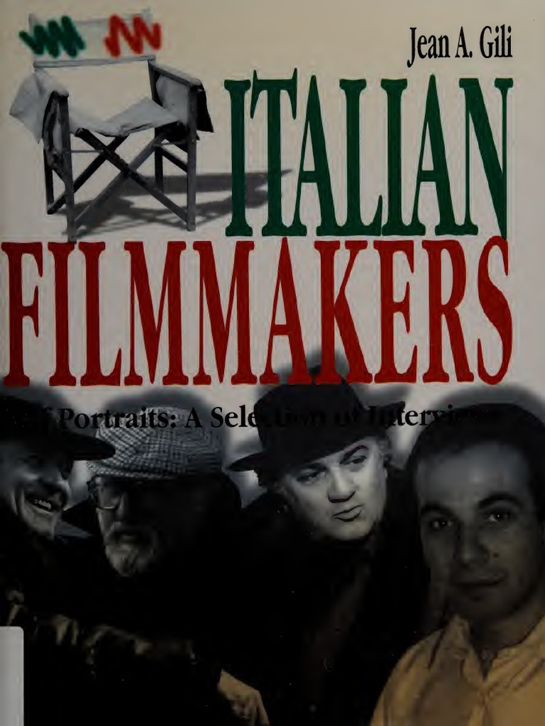Italian Filmmakers - Self Portr - Gili, Jean A | PDF | Cinema Of Italy