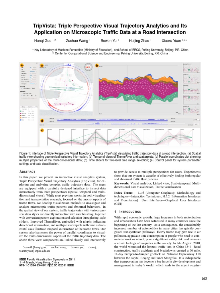 TripVista - Triple Perspective Visual Trajectory Analytics and Its ... TripVista - Triple Perspective Visual Trajectory Analytics and Its ...