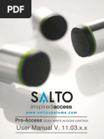 Portable Programming Device by Salto: RW PPD | PDF | Electrical ...