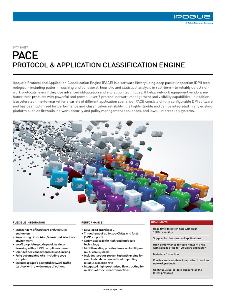 Data Sheet Pace | PDF | Computer Network | Transmission Control Protocol