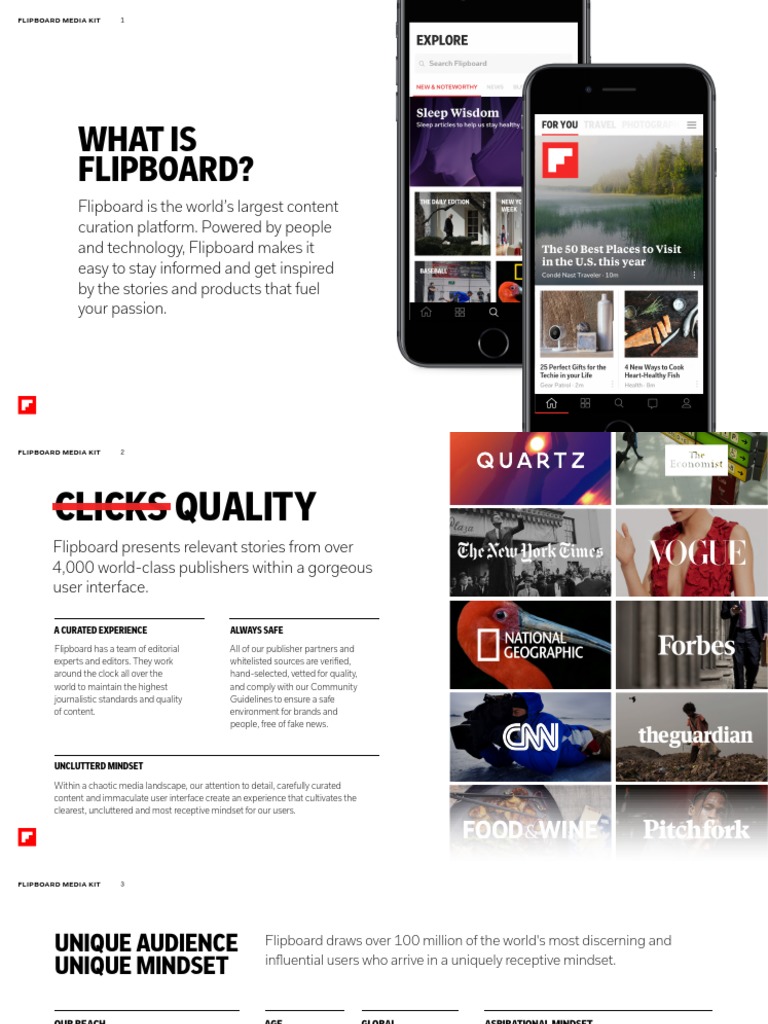 Flipboard Media Kit: Global Reach | PDF