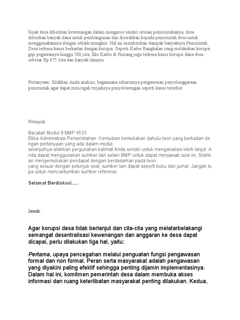 Diskusi Sesi 8 | PDF