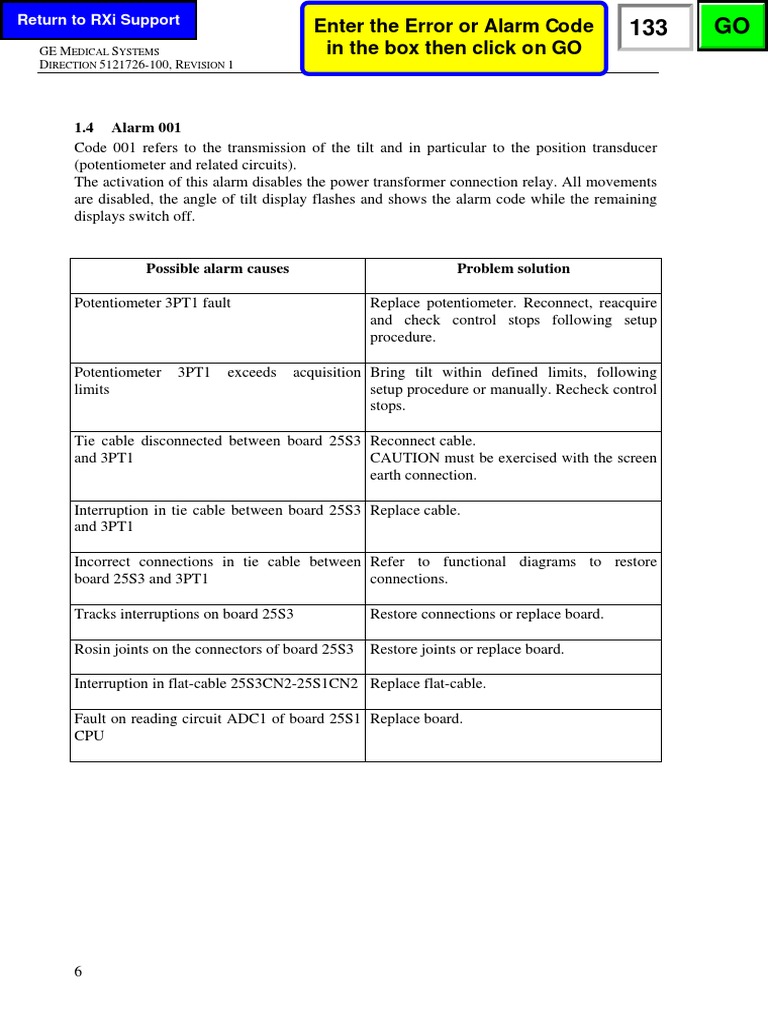 Positioner Error Codes | PDF | Power Supply | Fuse (Electrical)