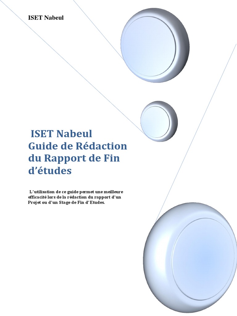 Guide de Redaction Rapport | PDF