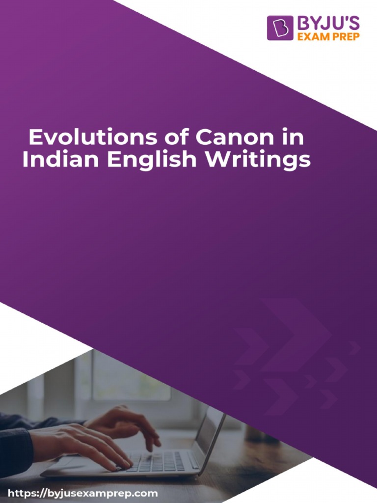 Evolutions of Canon in Indian English Writings 701681881337844 | PDF ...