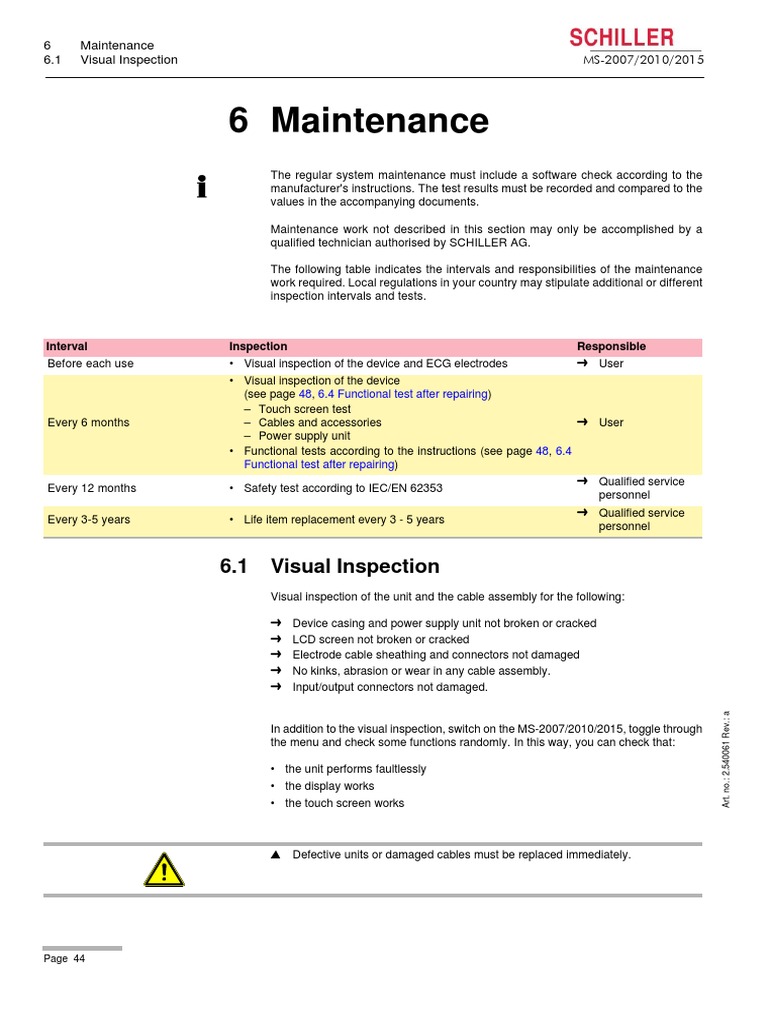 MS-2007/2015 Maintenance Guide | PDF | Touchscreen | Power Supply