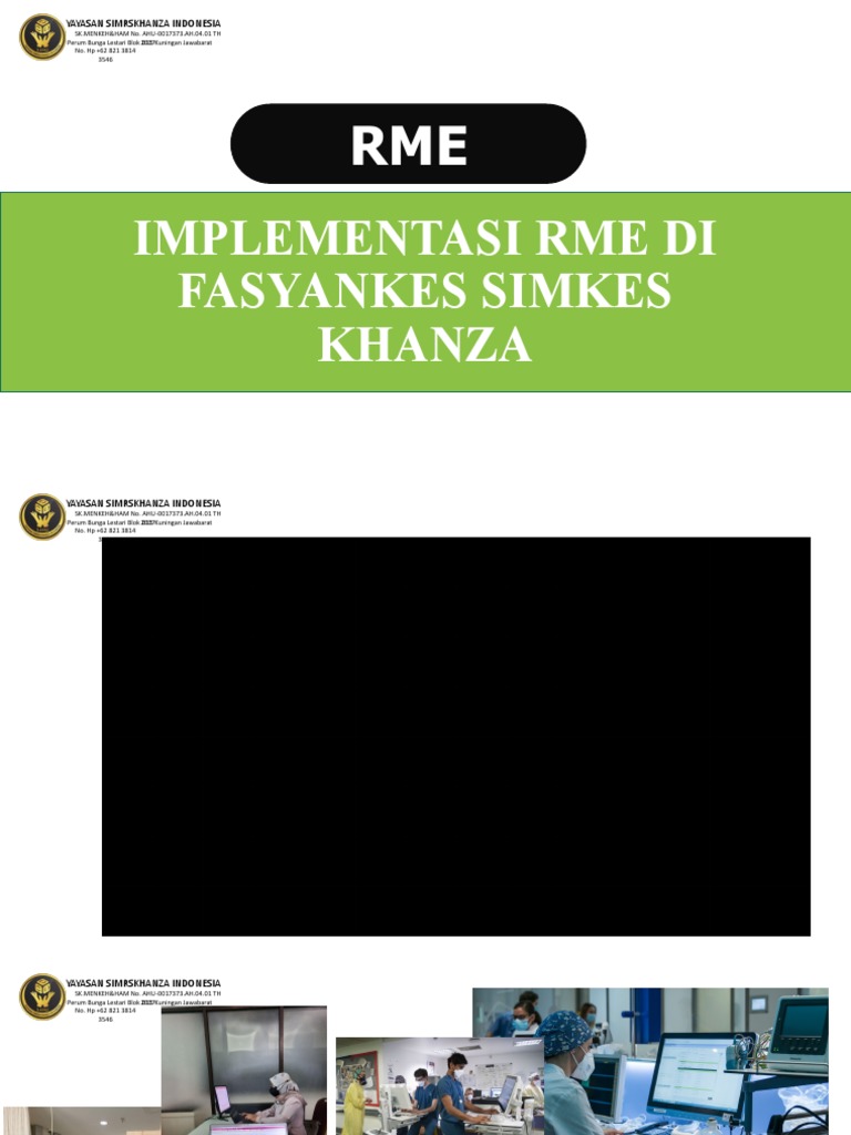 Implementasi Rme Di Fasyankes | PDF