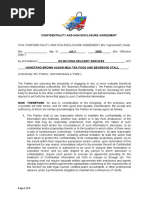 CBUAE Non Disclosure Undertaking | PDF | Non Disclosure Agreement ...