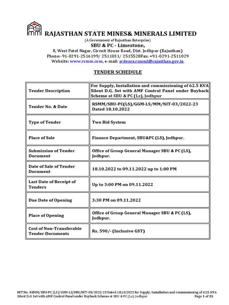 Rajasthan State Public Procurement Portal | PDF | Taxes | Guarantee