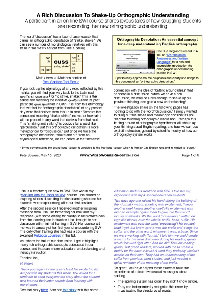 Orthography | PDF | Orthography | Word