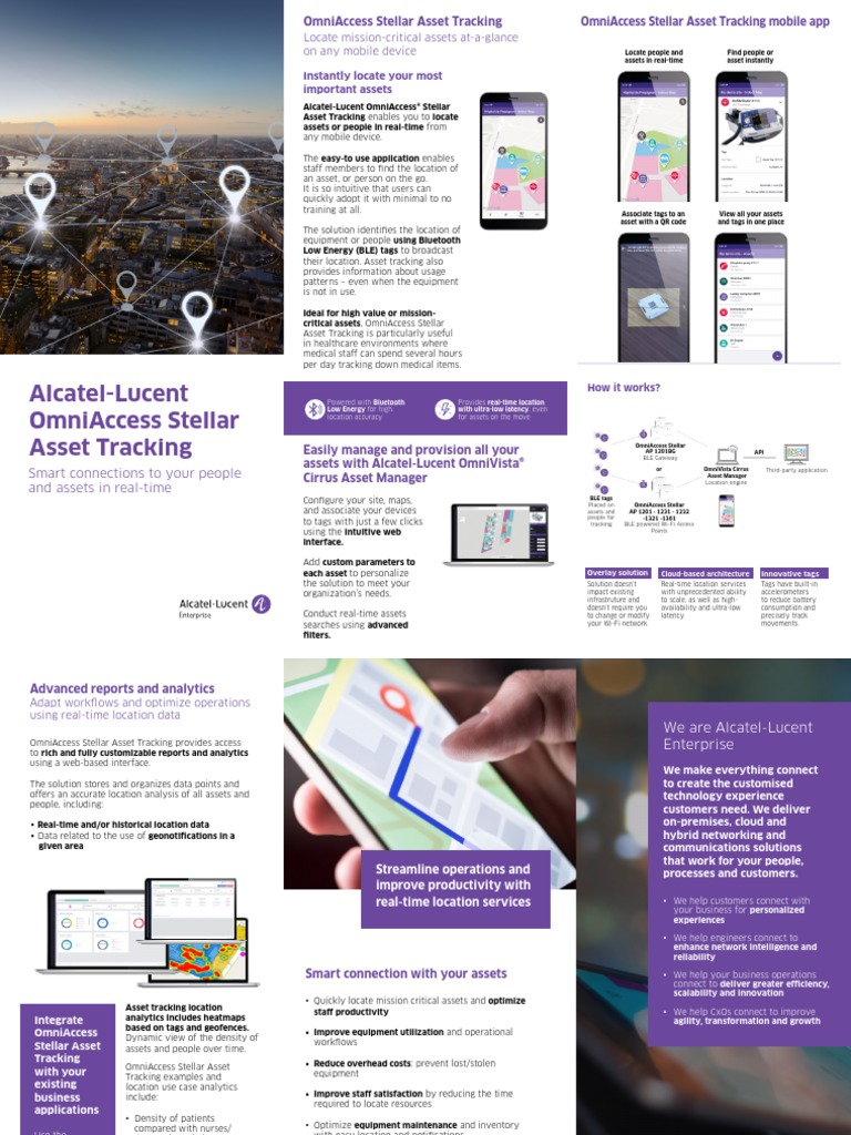 Stellar Asset Tracking Flyer en | PDF | Analytics | Computer Science