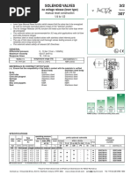 ASCO SOV Catalogue | PDF | Valve | Actuator