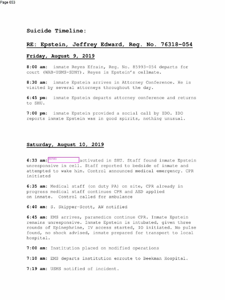A TIMELINE OF THE JEFFREY EPSTEIN INVESTIGATION features - Full Profile