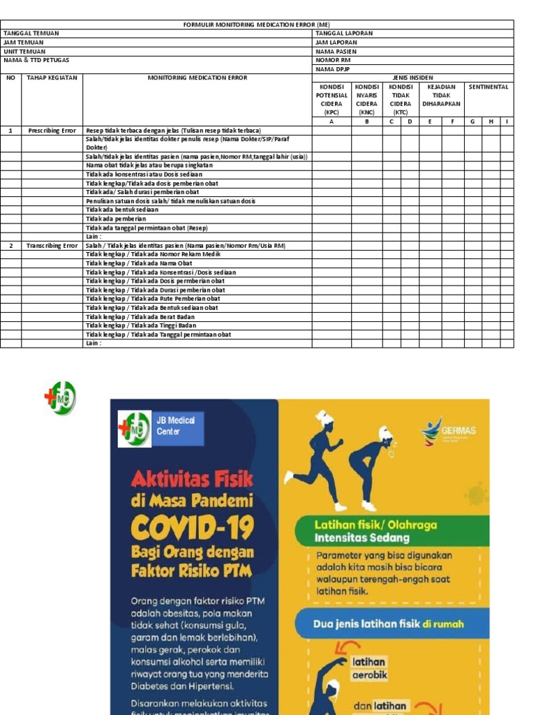 Formulir Monitoring MEso | PDF