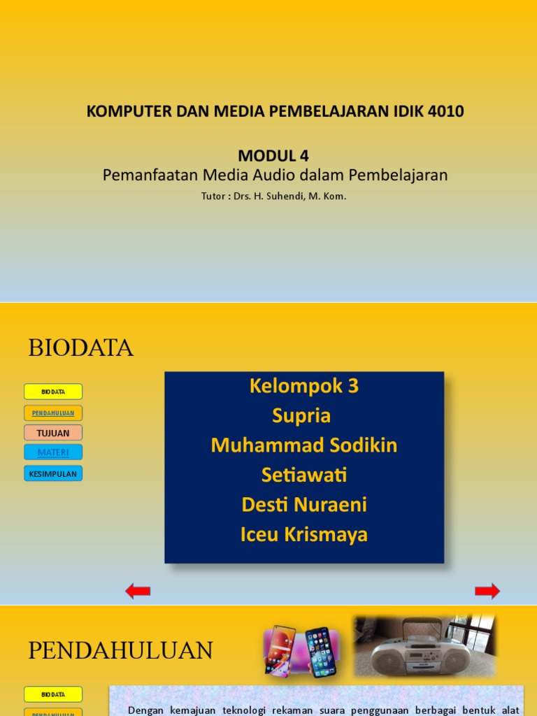 Komputer & Media Pemb. - Modul 4 | PDF