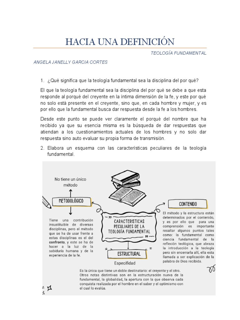 Teología Fundamental: Definición y Esencia | PDF | Fe | Teología