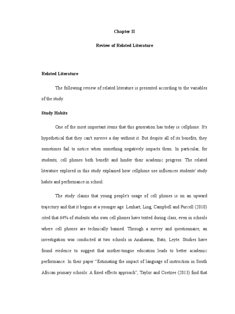 Pr1-Chapter Ii | PDF | Self Efficacy | Stress (Biology)