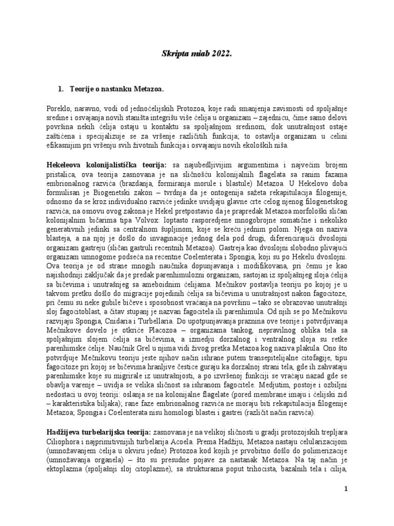 Miab Skripta 2022. Fin 2 | PDF