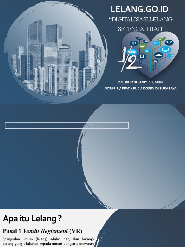 Digitalisasi Lelang | PDF