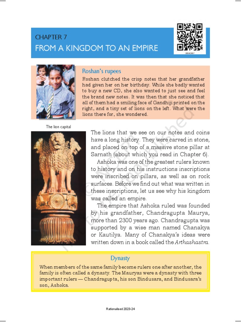 Ashoka's Empire: History and Inscriptions | PDF