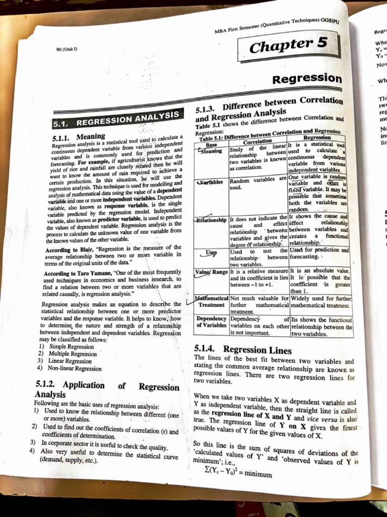 DTB (ch5) | PDF | Regression Analysis | Linear Regression