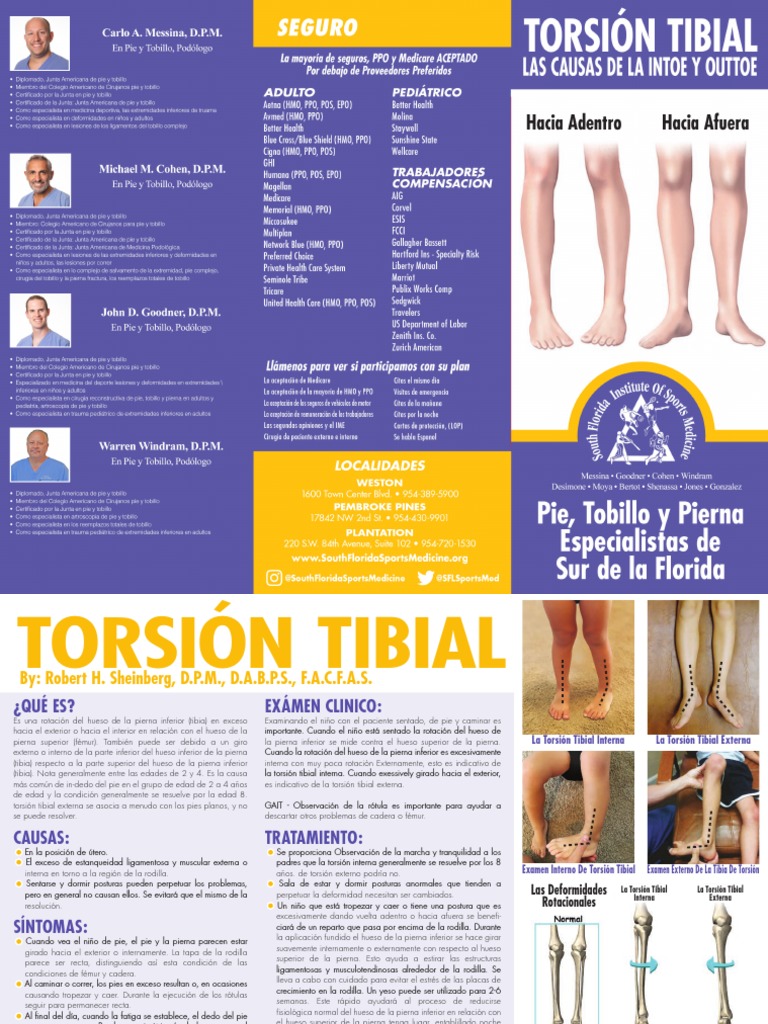 Tibial Torsion Spa | PDF | Rodilla | Pie