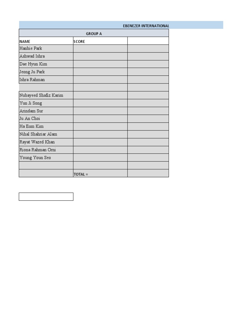 GK Competition 2023 Results | PDF