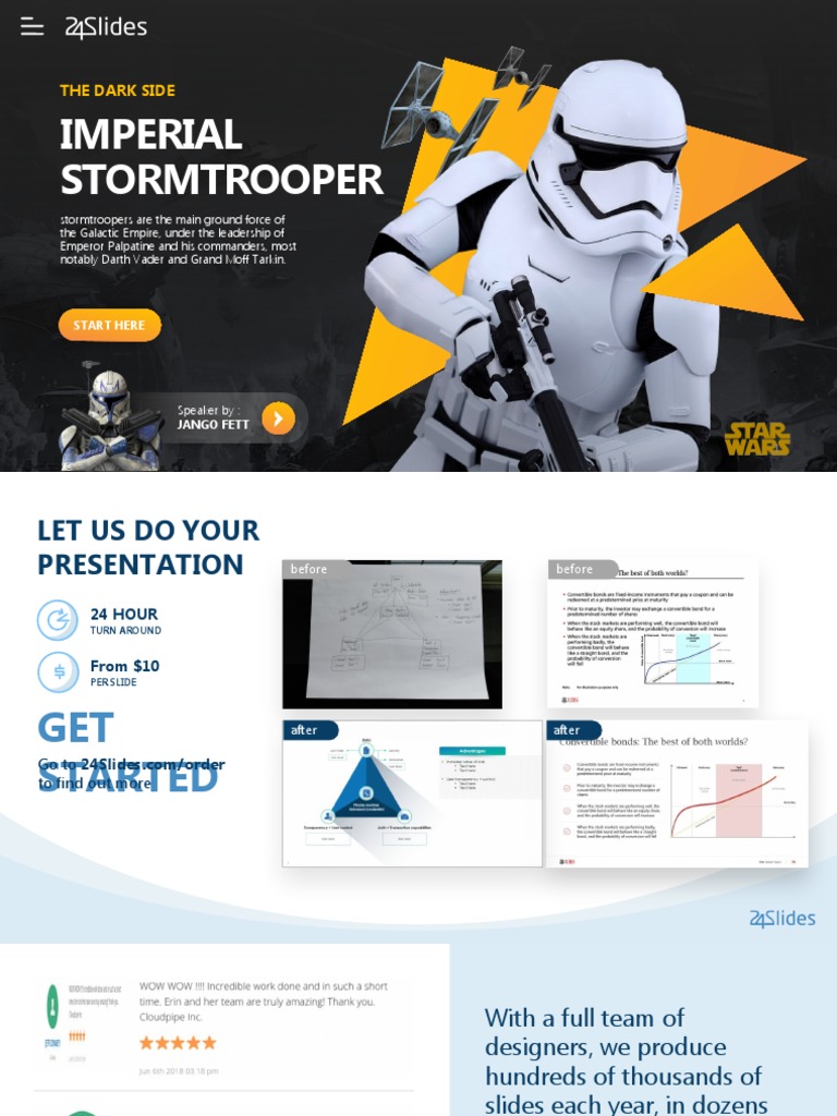 Star Wars PPT Template - Creative - 10 Slides - REV 1 | Download Free ...