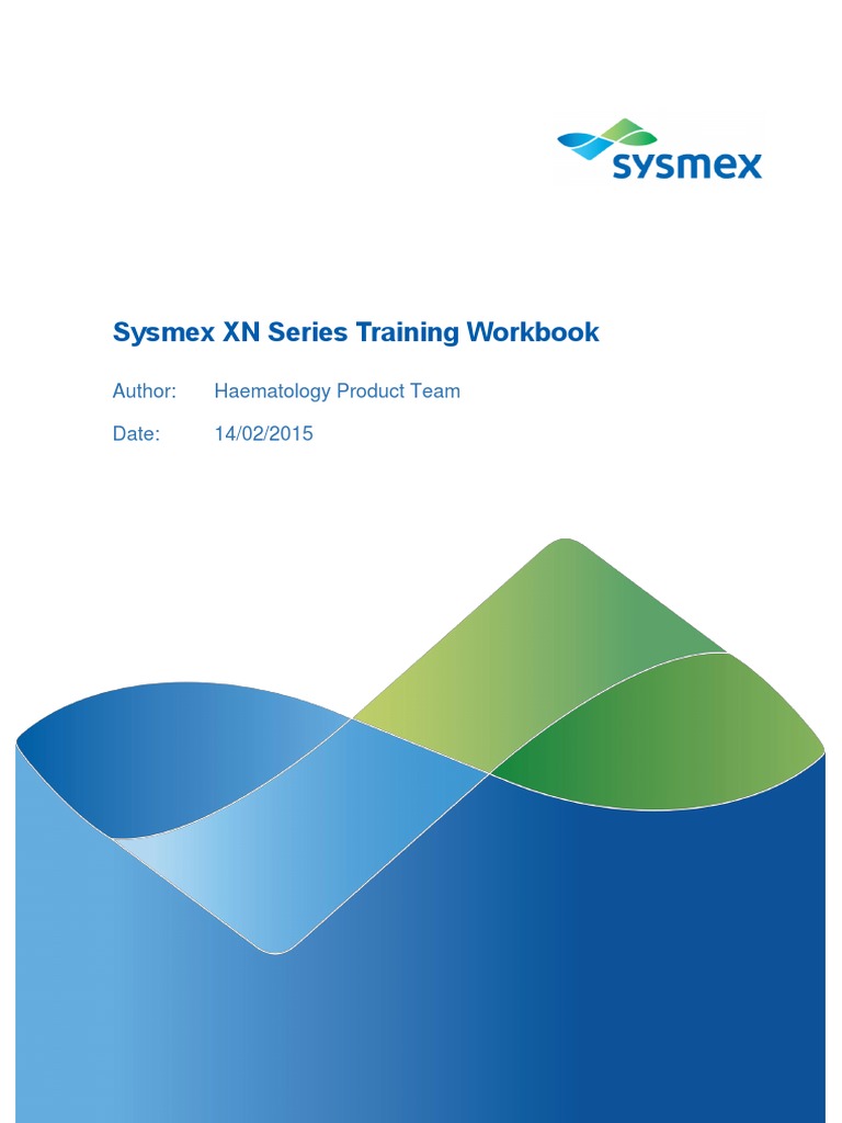 Sysmex XN Series Training Guide | PDF | Flow Cytometry | White Blood Cell