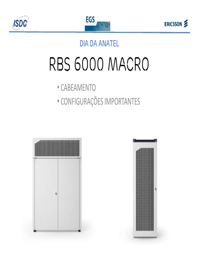 Configuração do Gabinete RBS 6102 | PDF | Engenharia de Software ...