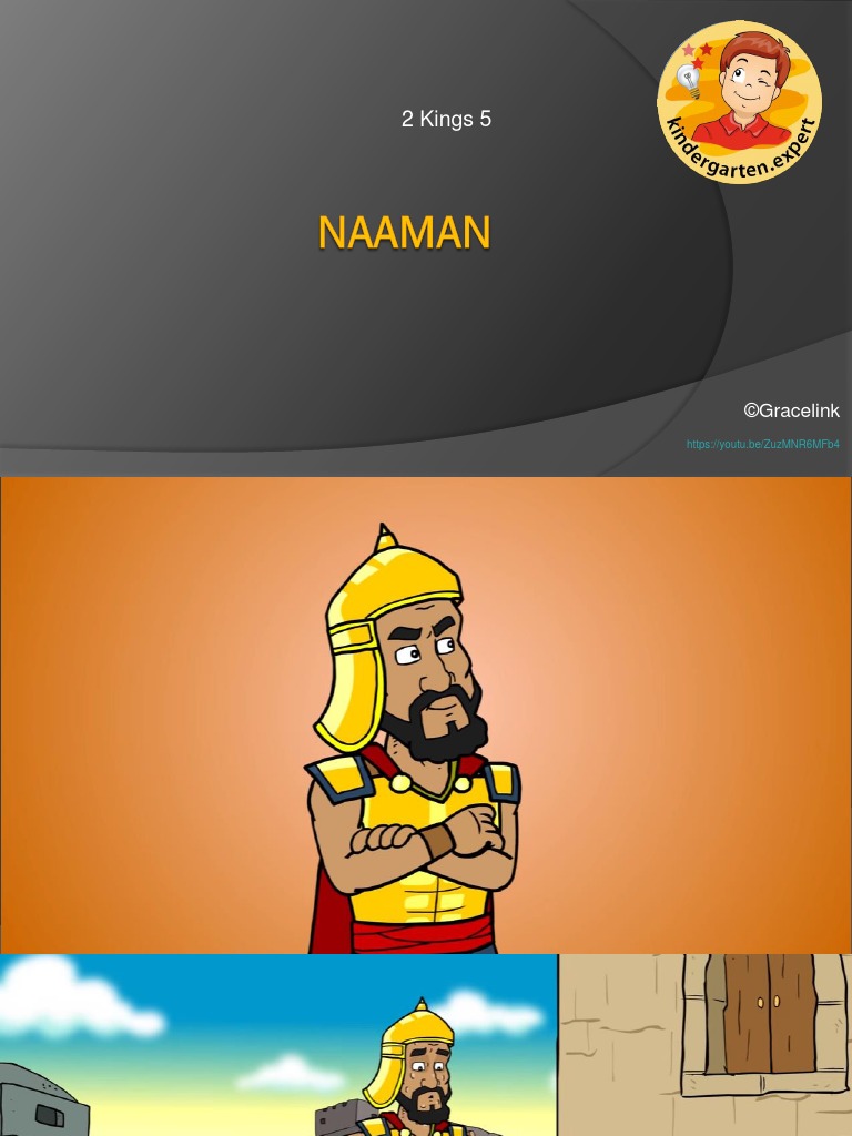 Naaman Healed of Leprosy, bible images for kids, kindergarten expert | PDF