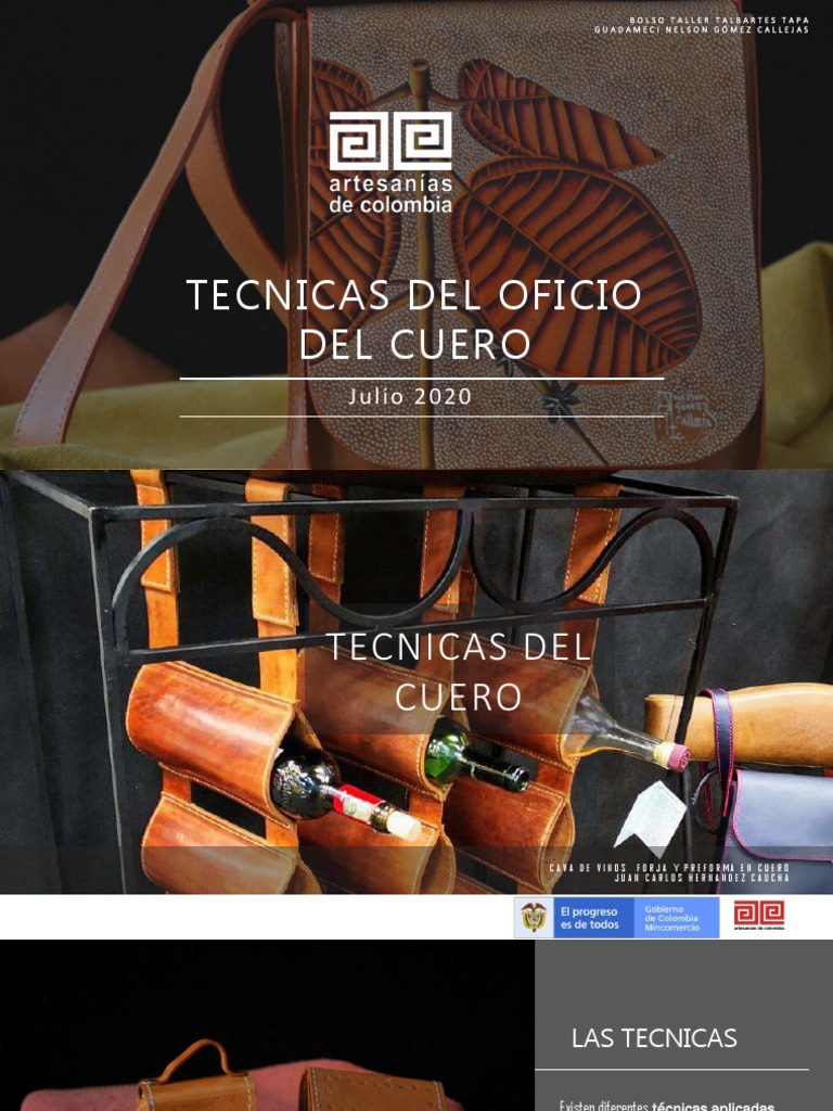 Generalidades Trabajo Cuero | PDF | Cuero | Herramientas