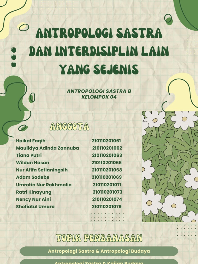 Antrosas B Kel. 4 | PDF