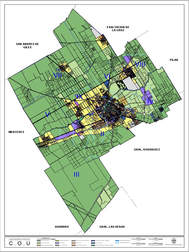 Cou Anexo III Plano de Zonificacion | PDF