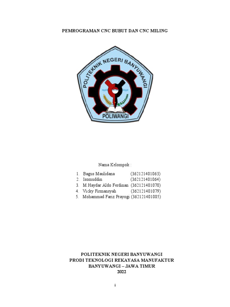 Pemrograman CNC Bubut Dan CNC Miling | PDF