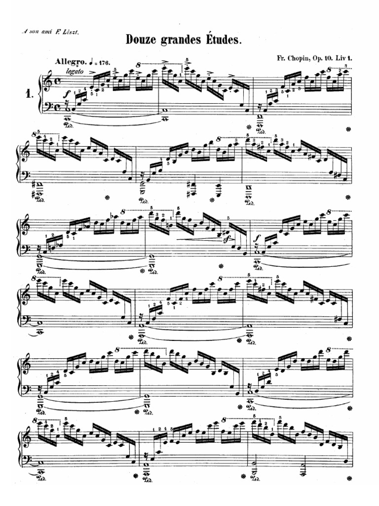 Chopin - OP10 1 | PDF Chopin - OP10 1 | PDF