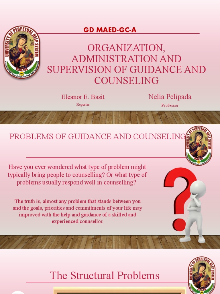 GD-MAED-GC-A-Organization, Administration and Supervision of Guidance Services | PDF ...