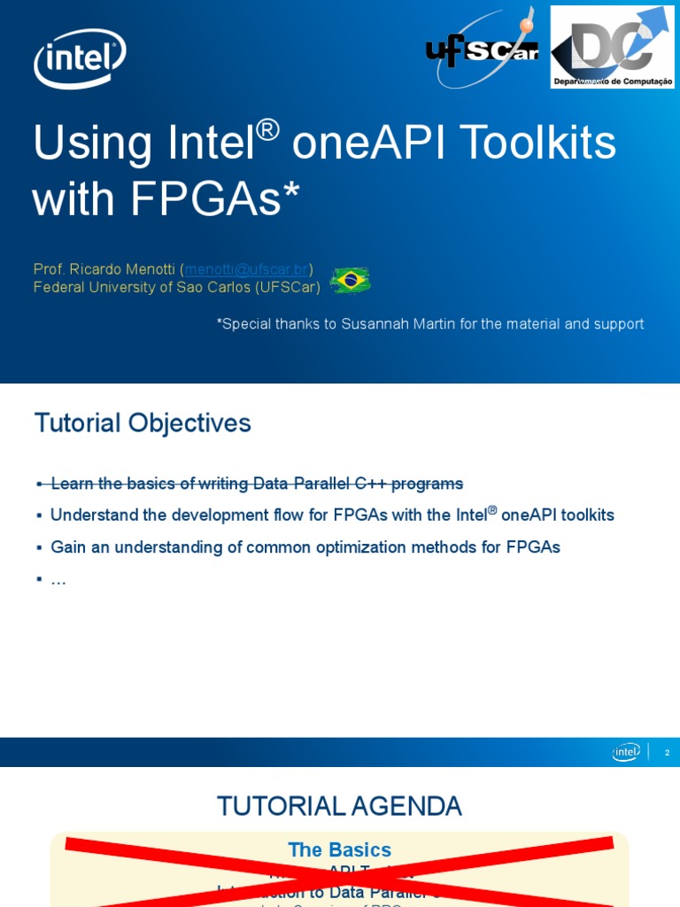 1605808992 Using Oneapi Fpga Ixpug Pdf Field Programmable Gate Array Program Optimization