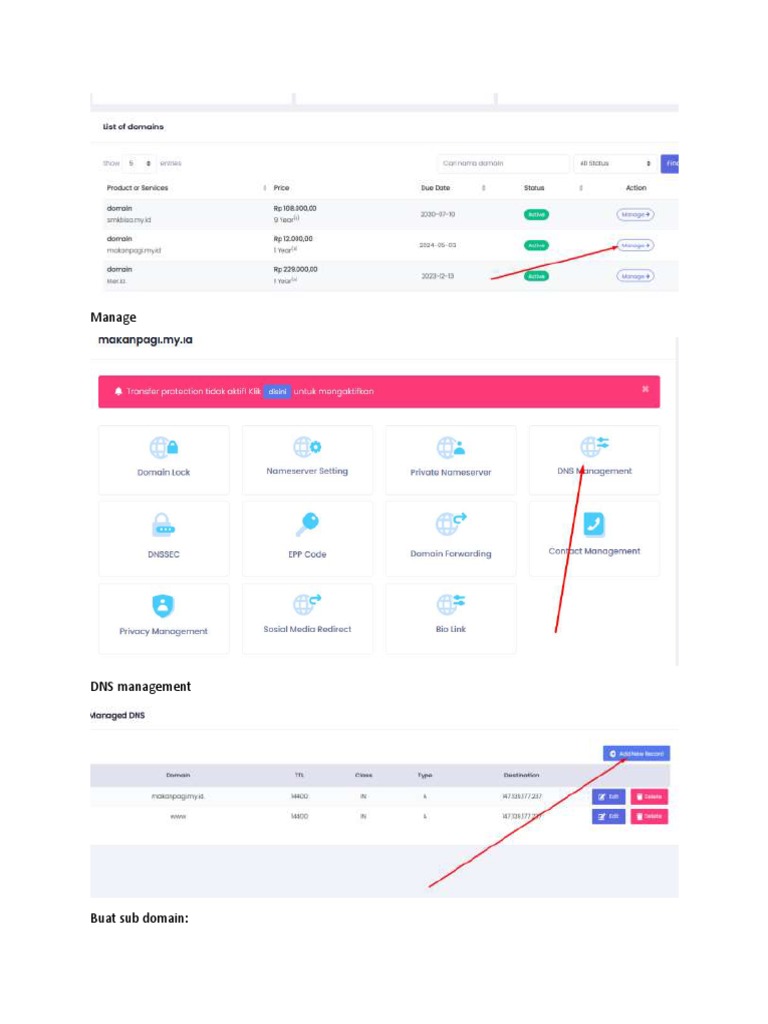Konfigurasi Wordpress Dengan Subdomain | PDF
