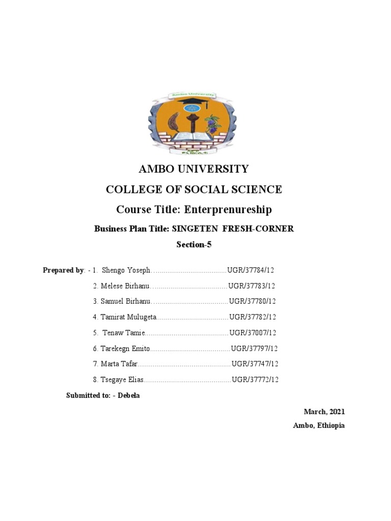 Ambo U | PDF | Economies | Financial Economics