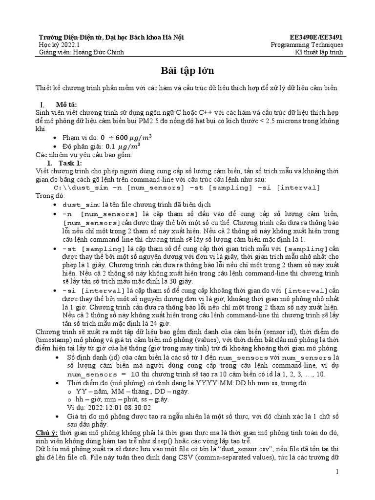 EE3491 Mini Project 20221 | PDF