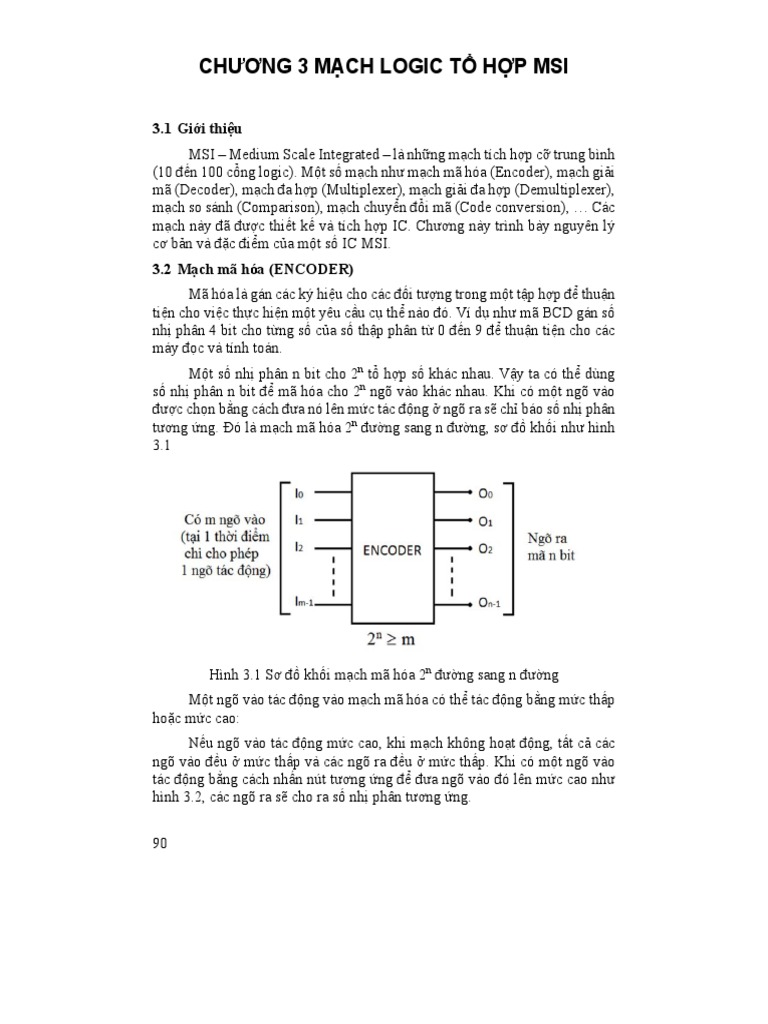 Chuong 3 M CH Logic T H P Msi | PDF