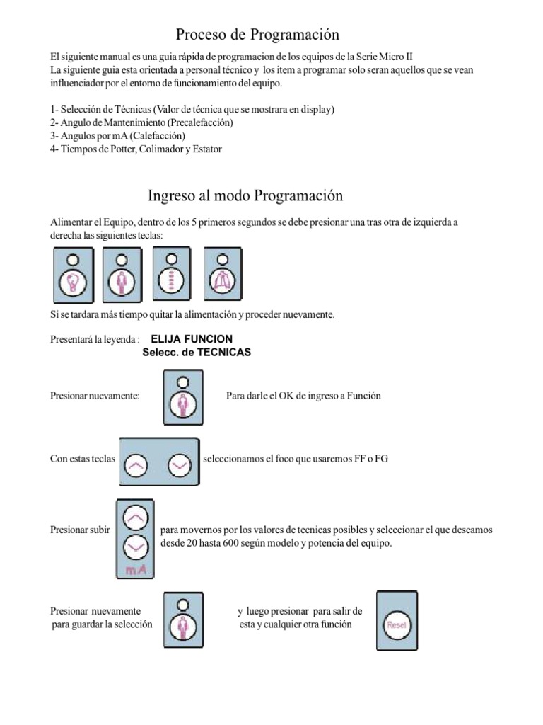 Guía Rápida de Programación Micro II | PDF | Informática