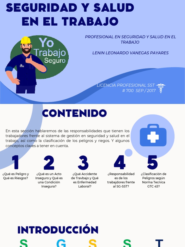 Seguridad y Salud en El Trabajo | PDF | Seguridad y salud ocupacional